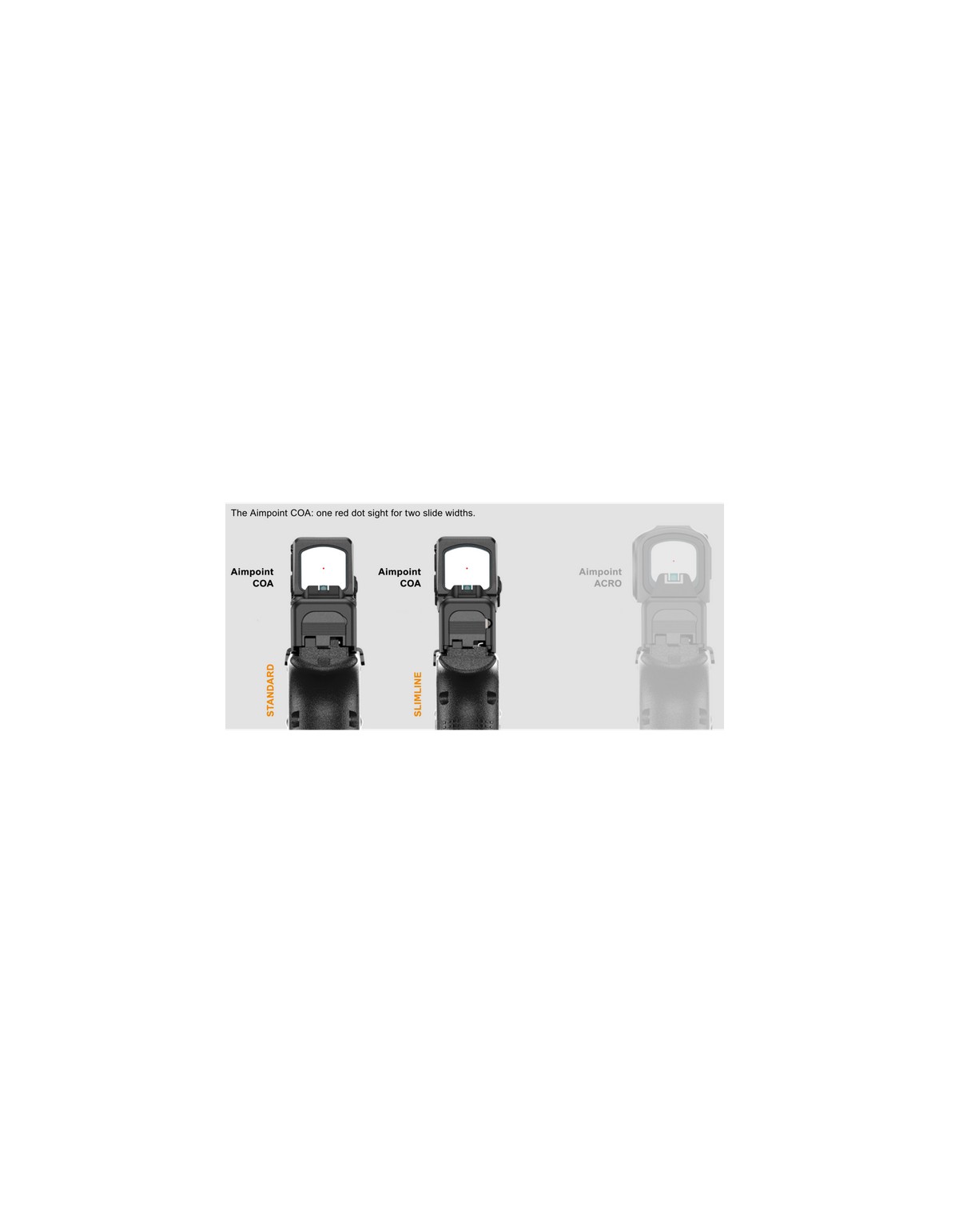 PISTOLET GLOCK 45 HUNTER EDITION A-CUT FILETE COMBO AIMPOINT COA + GTL ...